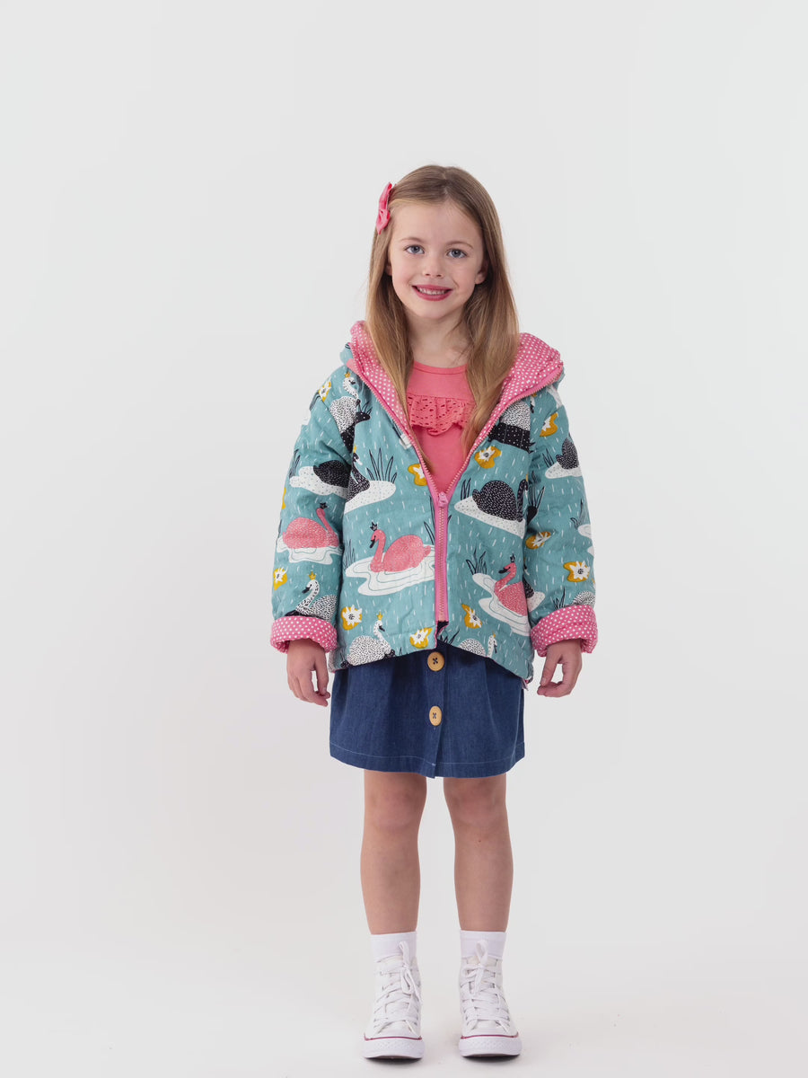 Swan Song Hooded Reversible Jacket